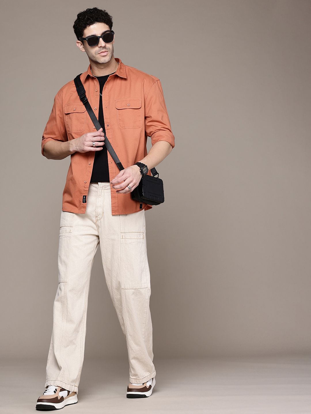 Buy Roadster Men Relaxed Fit Casual Shirt - Shirts for Men 31197994 ...