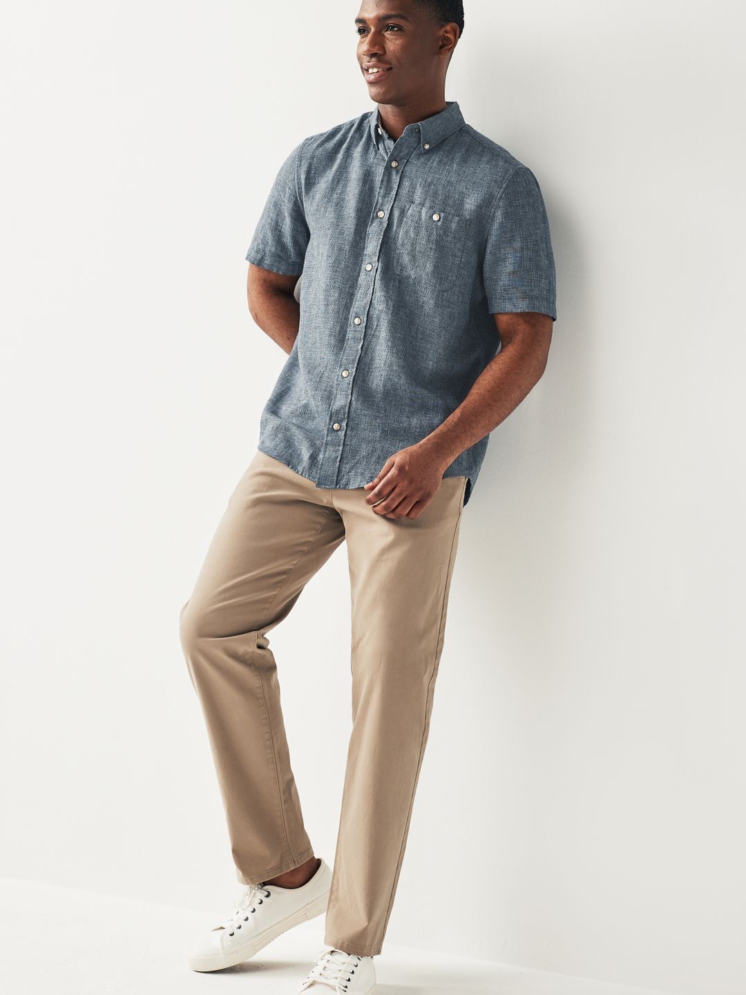Buy NEXT Self Design Textured Opaque Casual Shirt - Shirts for Men ...