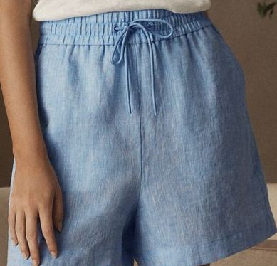 Buy NEXT Women Linen Shorts - Shorts for Women 31292804 | Myntra