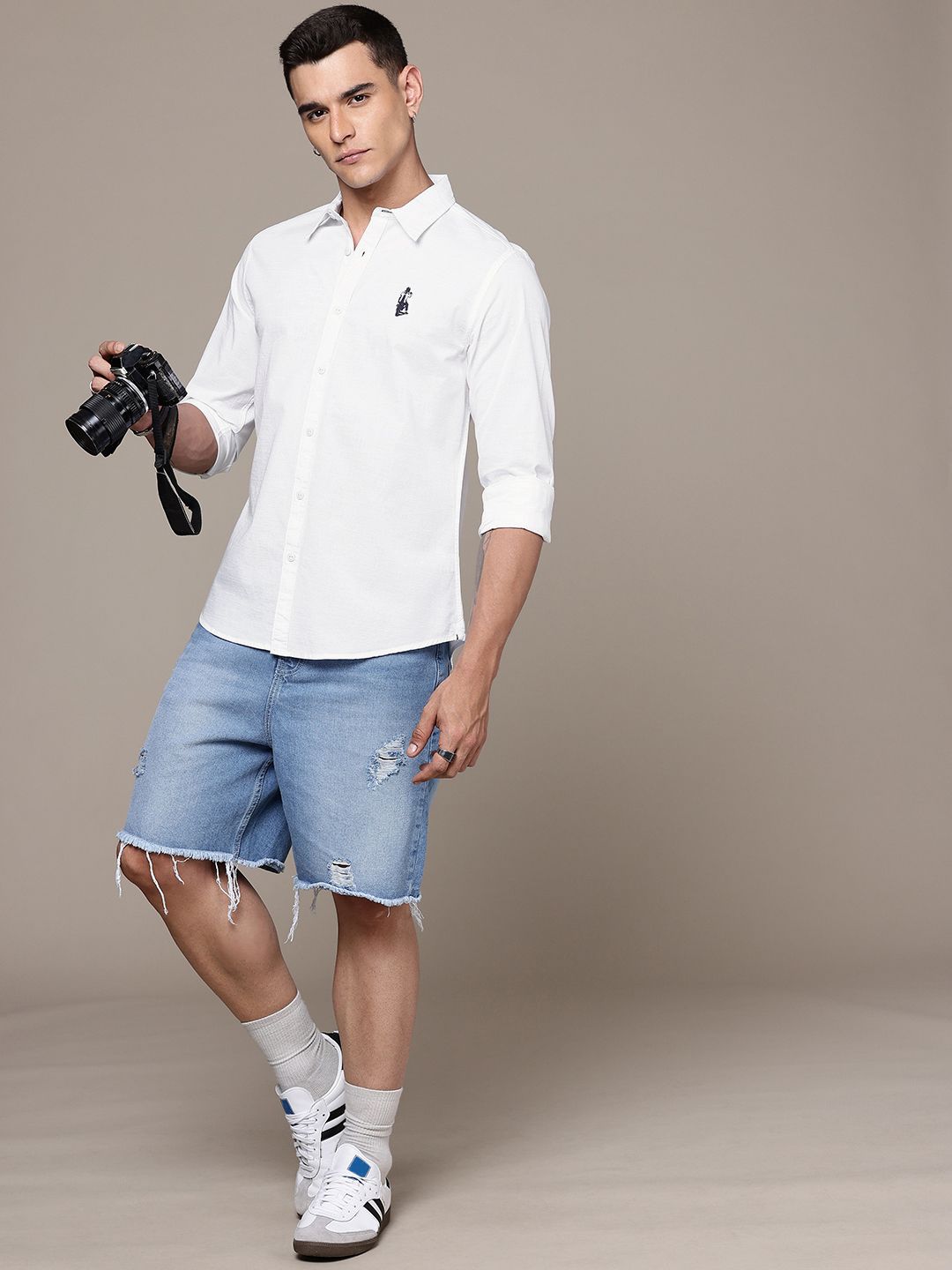 Buy The Roadster Life Co. Pure Cotton Casual Shirt - Shirts for Men 31305144 | Myntra