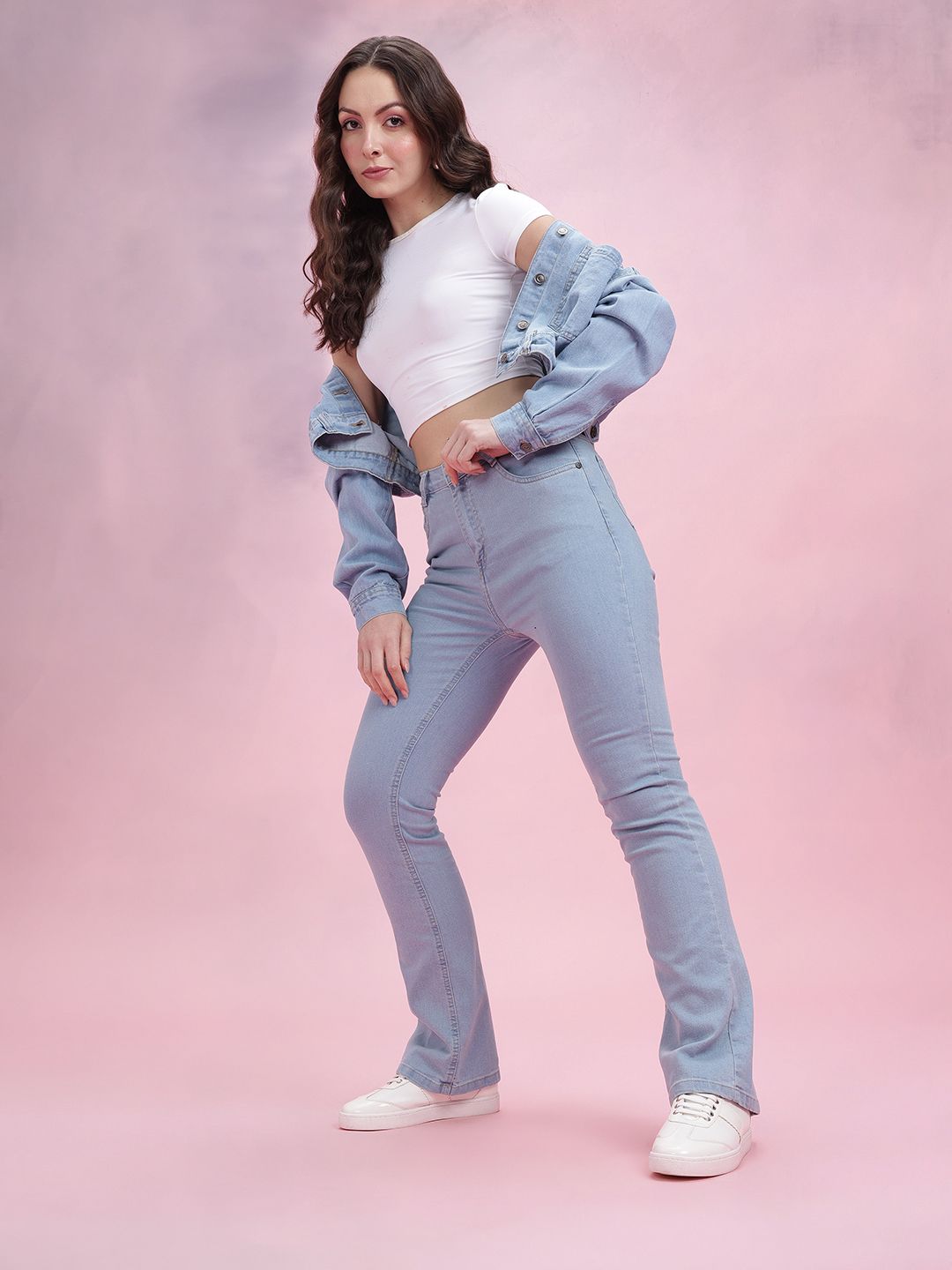 Buy DressBerry Women Bootcut Mid Rise Stretchable Jeans - Jeans for ...