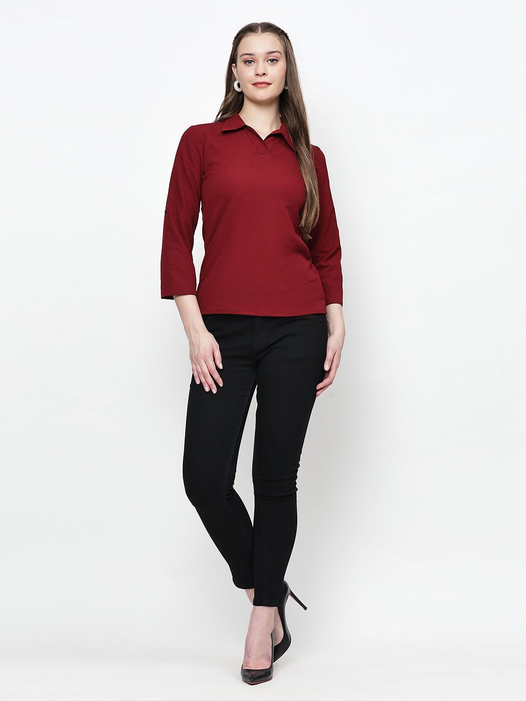 Buy TrendRush Crepe Top - Tops for Women 32104030 | Myntra