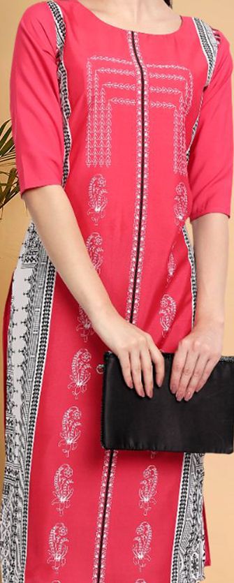 Buy 7Threads Selection Of 5 Ethnic Motifs Printed Round Neck Straight ...