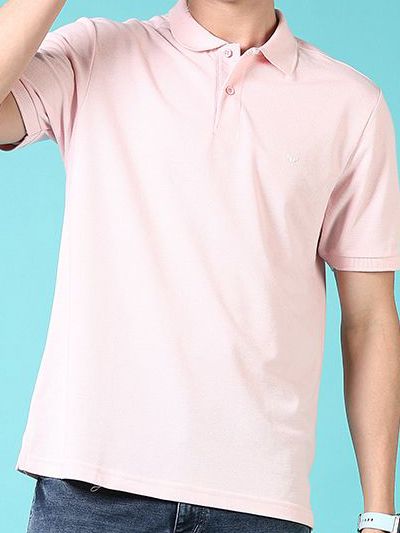 Buy V Mart Men Solid Polo Collar Cotton T Shirt - Tshirts for Men ...