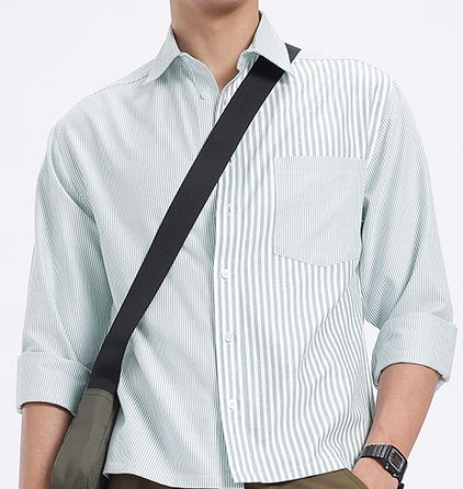 Buy Glitchez Strip Multi Variegated Stripes Shirt - Shirts for Men ...