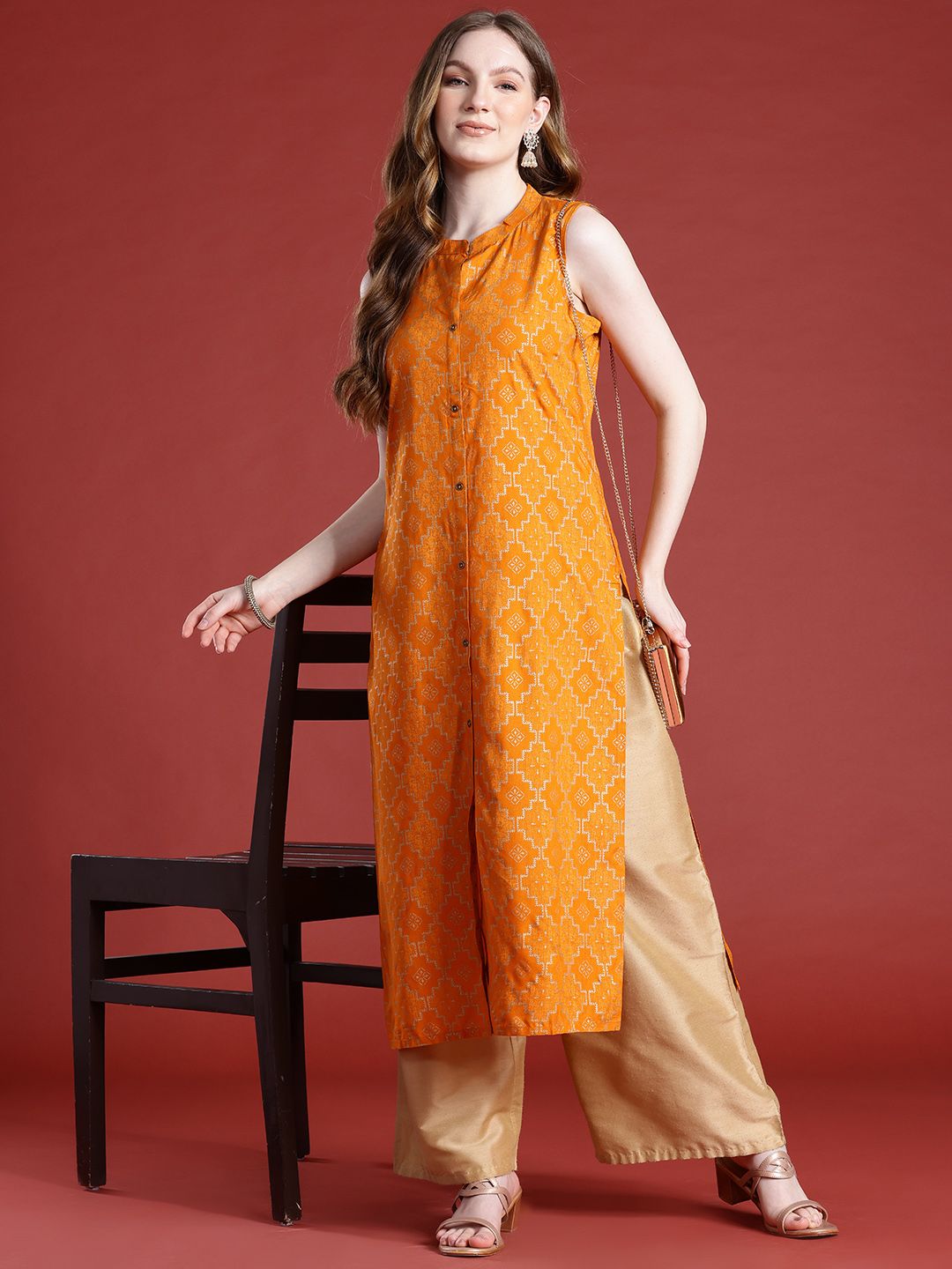 Buy Anouk Geometric Printed Kurta - Kurtas for Women 32434206 | Myntra