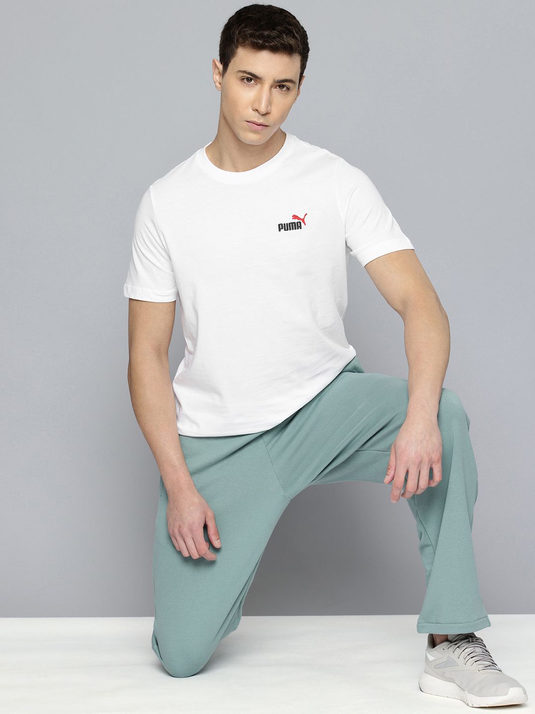 Buy Puma Pure Cotton 2 Colour Small No. 1 Logo T Shirt - Tshirts for ...