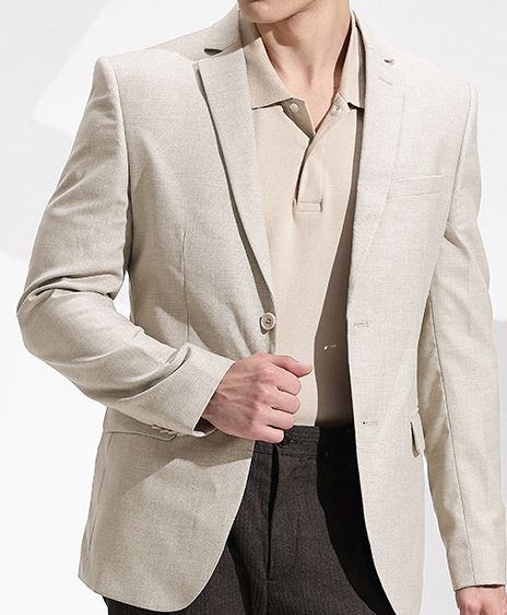 Buy INVICTUS Self Design Textured Smart Casual Single Breasted Blazer - Blazers for Men 32928462 ...