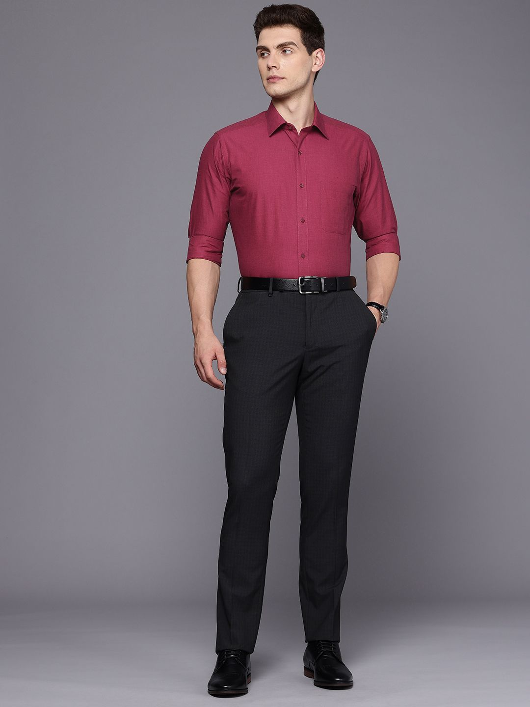 Buy Raymond Slim Fit Pure Cotton Formal Shirt - Shirts for Men 33440253 ...