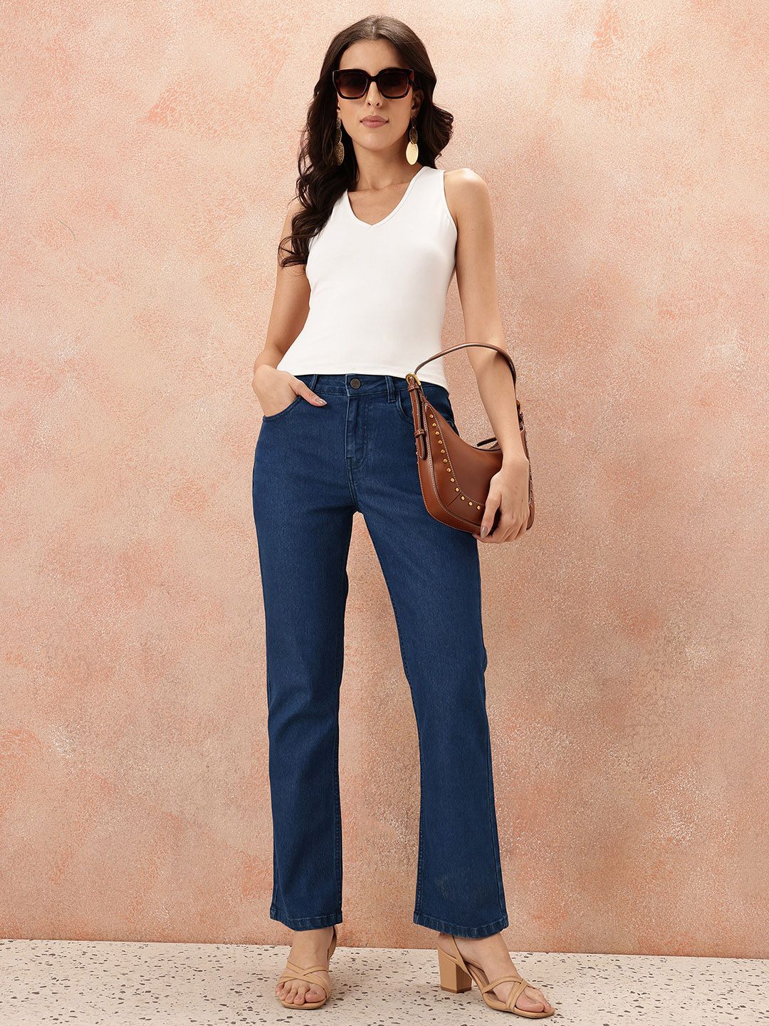 Buy All About You Women Mid Rise Straight Fit Stretchable Jeans - Jeans ...