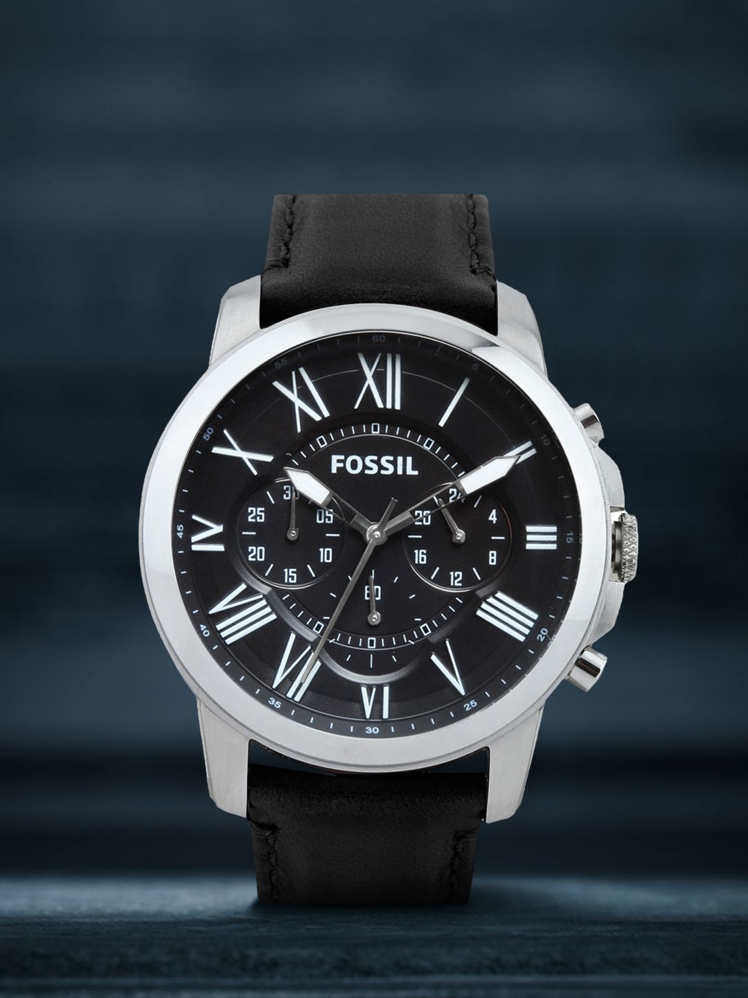 Fossil Men Black Dial Chronograph Watch FS4812I - Price History