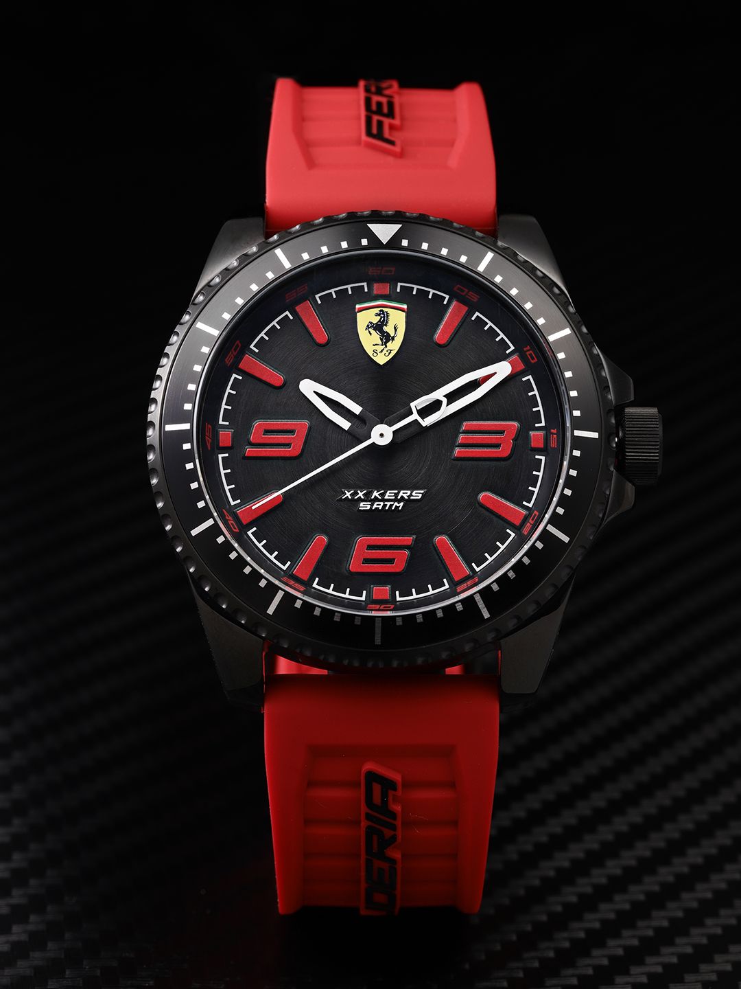 SCUDERIA FERRARI Men Black Analogue Watch 0830484 - Price History
