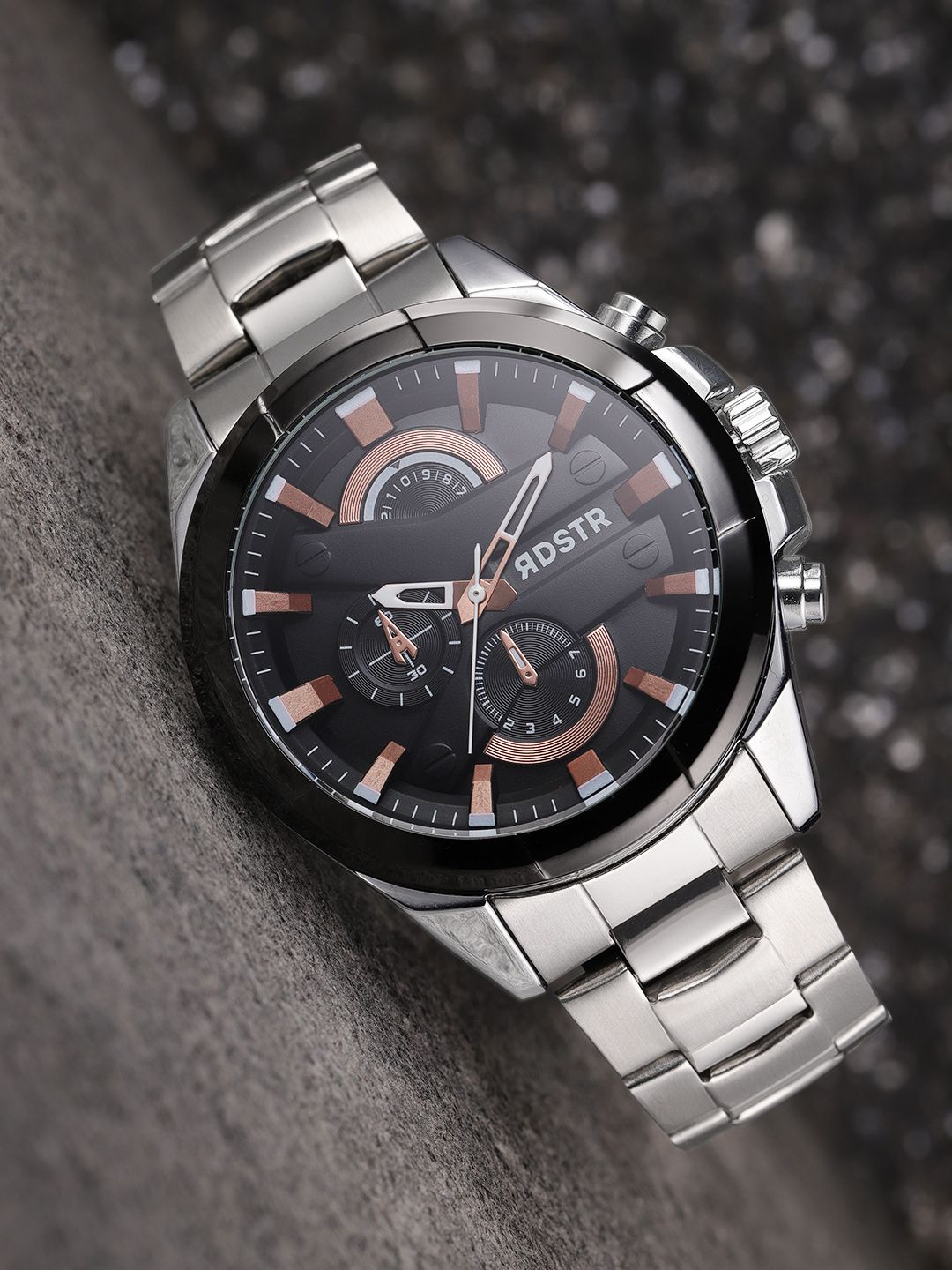 Roadster Men Black Analogue Watch MFB-PN-LB-80242G - Price History