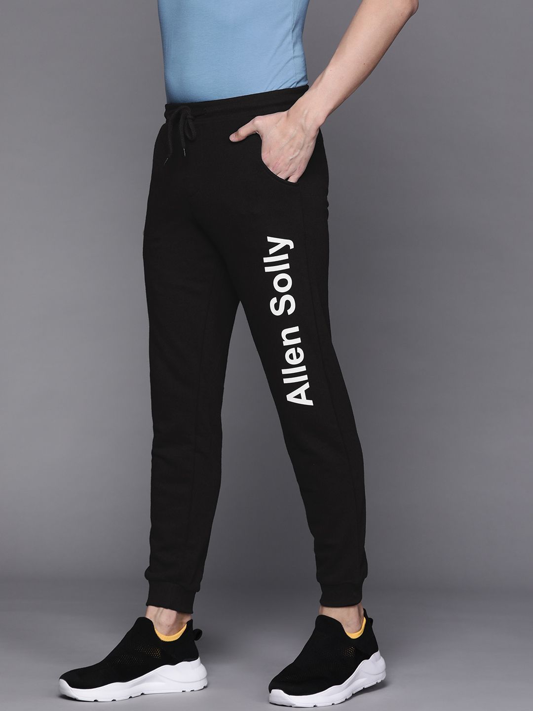 Allen Solly Sport Men Black Jogger With Print Detail - Price History