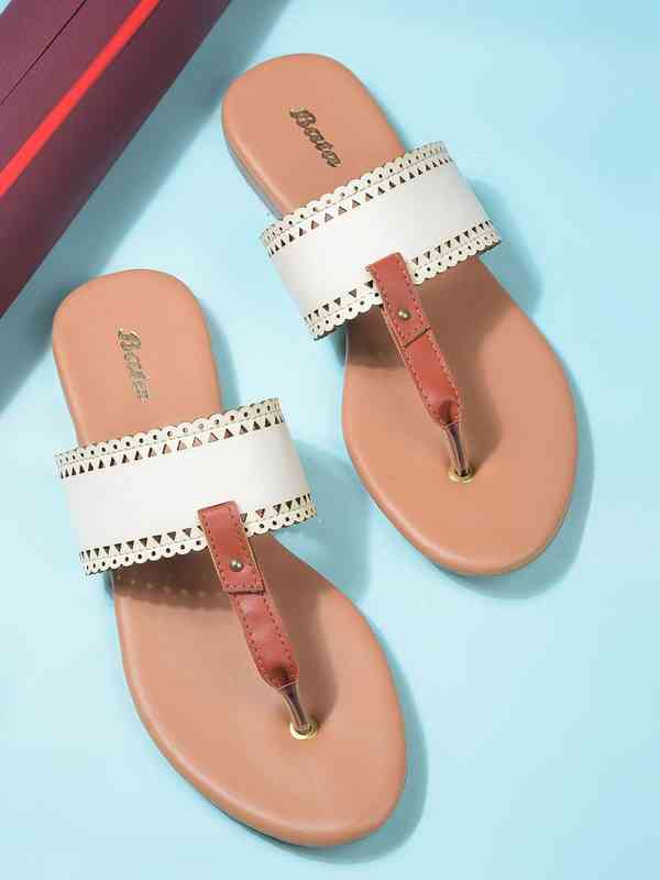 t strap flats bata