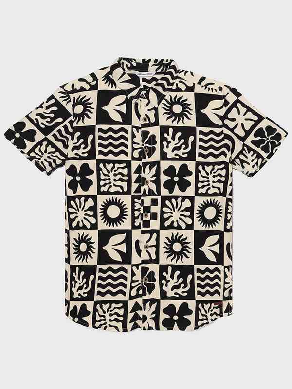 abstract pattern shirt