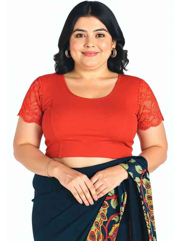 saree blouse plus size