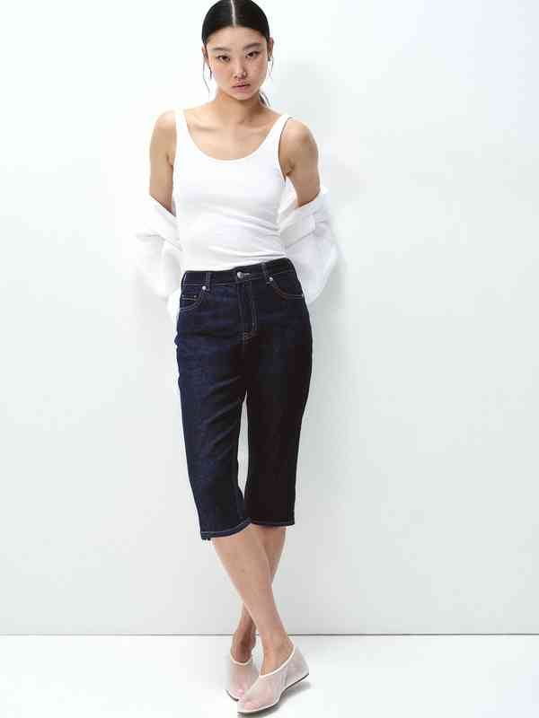 capri jeans for women myntra