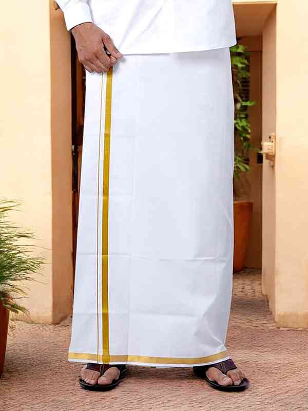 white dhoti