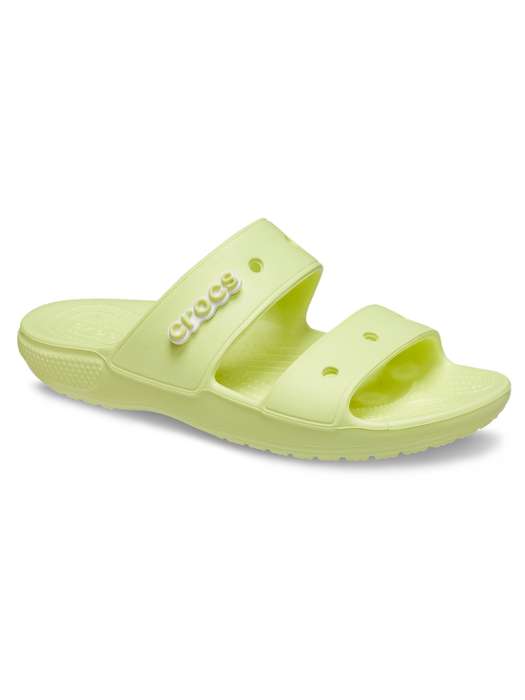 Buy Crocs Crocs Unisex Yellow Croslite Sliders at Redfynd