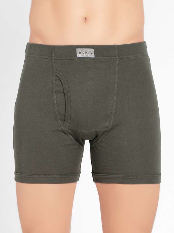 Jockey Boxer Briefs With Front Fly Concealed Waistband, 50% OFF