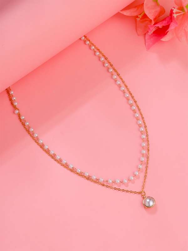 Pearl Jewellery Necklace Buy Pearl Jewellery Necklace online in India