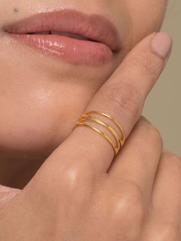 Gold Rings For Women Buy Gold Rings For Women Online in India Myntra