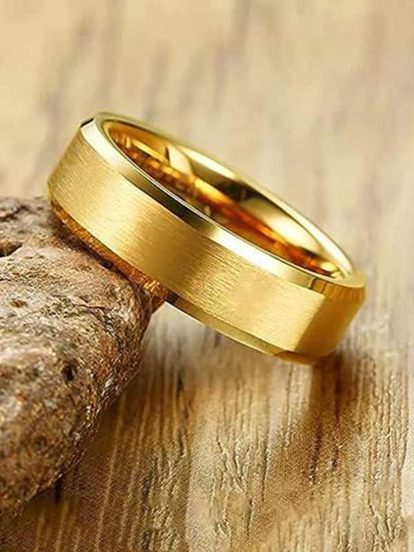 Gold thumb ring design for man store