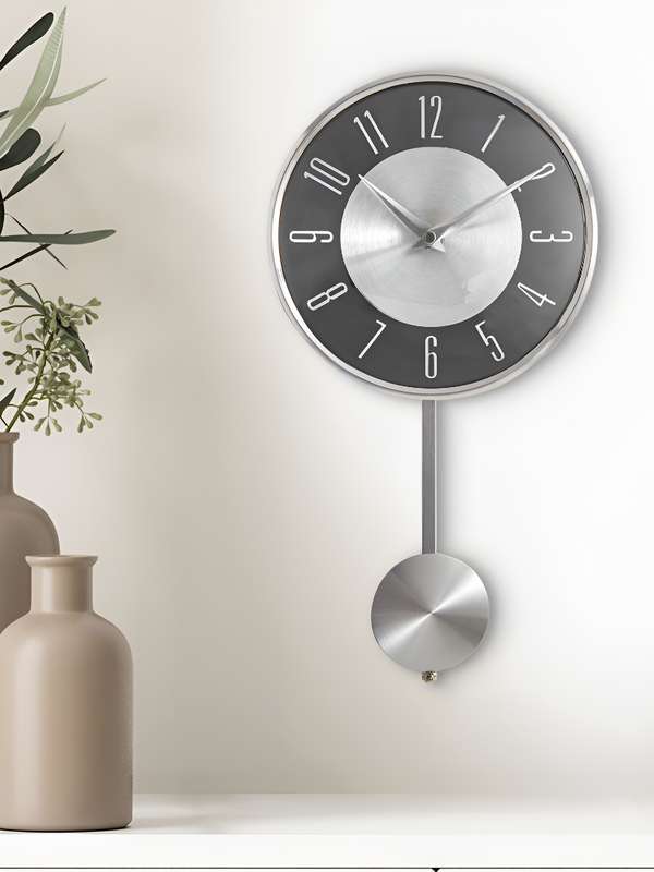 Wall Clock With Pendulum Online Buy NeXtime Loop Pendulum Wall Clock