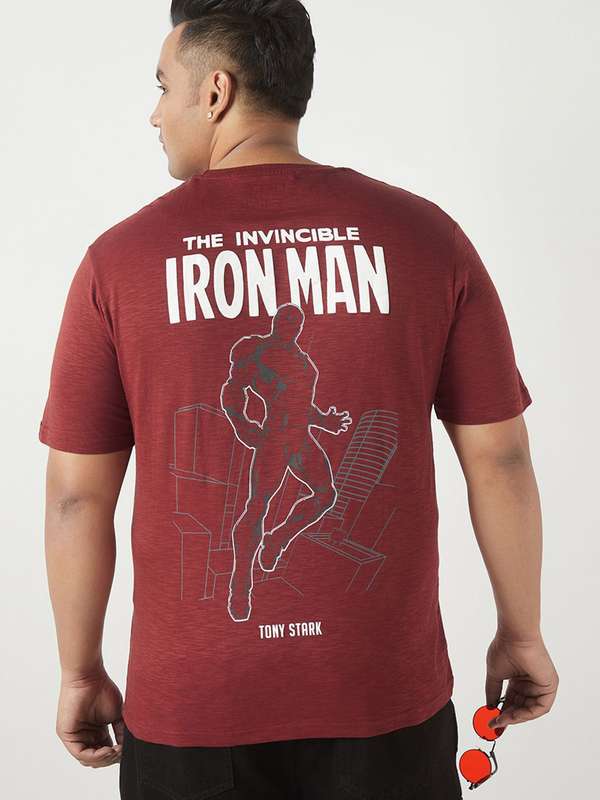 Iron Man Tee India IRON MAN Custom Men's Full Sleeves T Shirt India