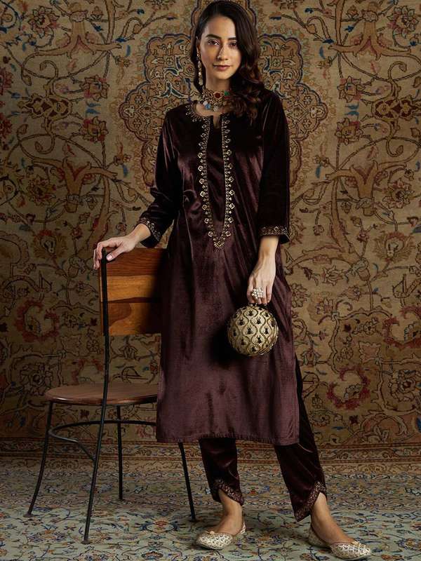 Designer Velvet Kurta | atelier-yuwa.ciao.jp
