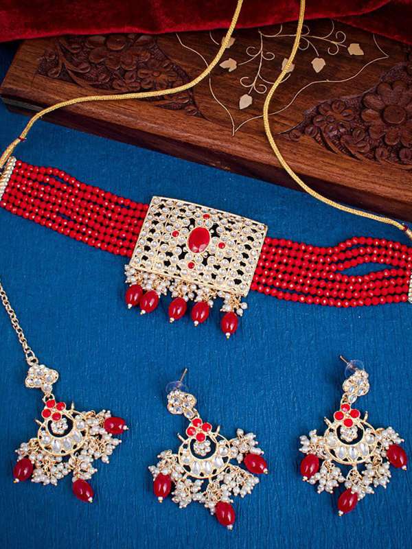 Sukkhi gold plated jewellery set store