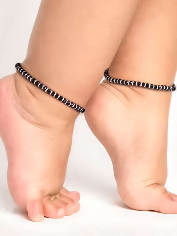 Silver Anklet For Girls Buy Silver Anklet For Girls online in India