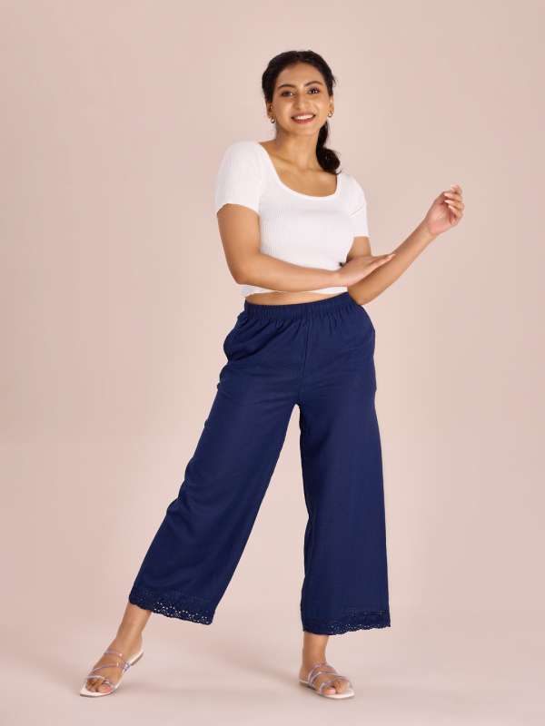 Buy Plus Size Palazzo Pants Online on Myntra