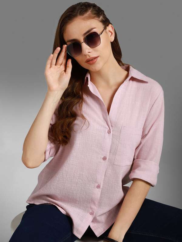Pink shirt for girl store