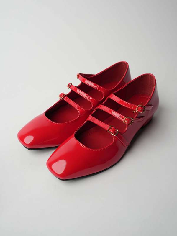 Clarks red pumps store