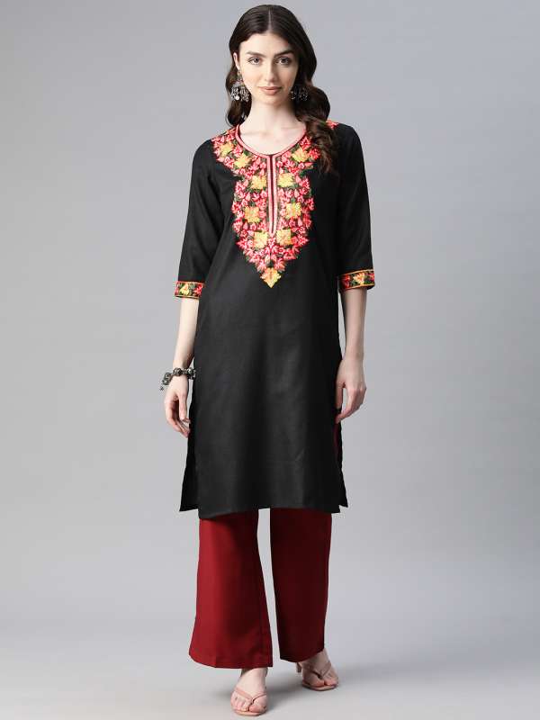 Woolen kurti online myntra store