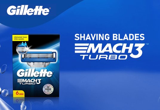 Gillette Mach 3 Turbo Logo