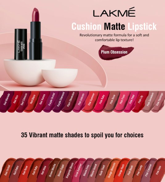 Lakme cushion matte lipstick store