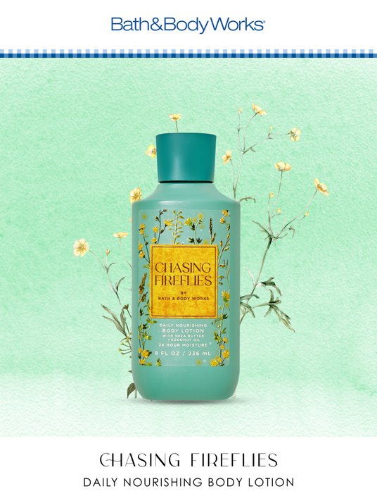 chasing fireflies lotion
