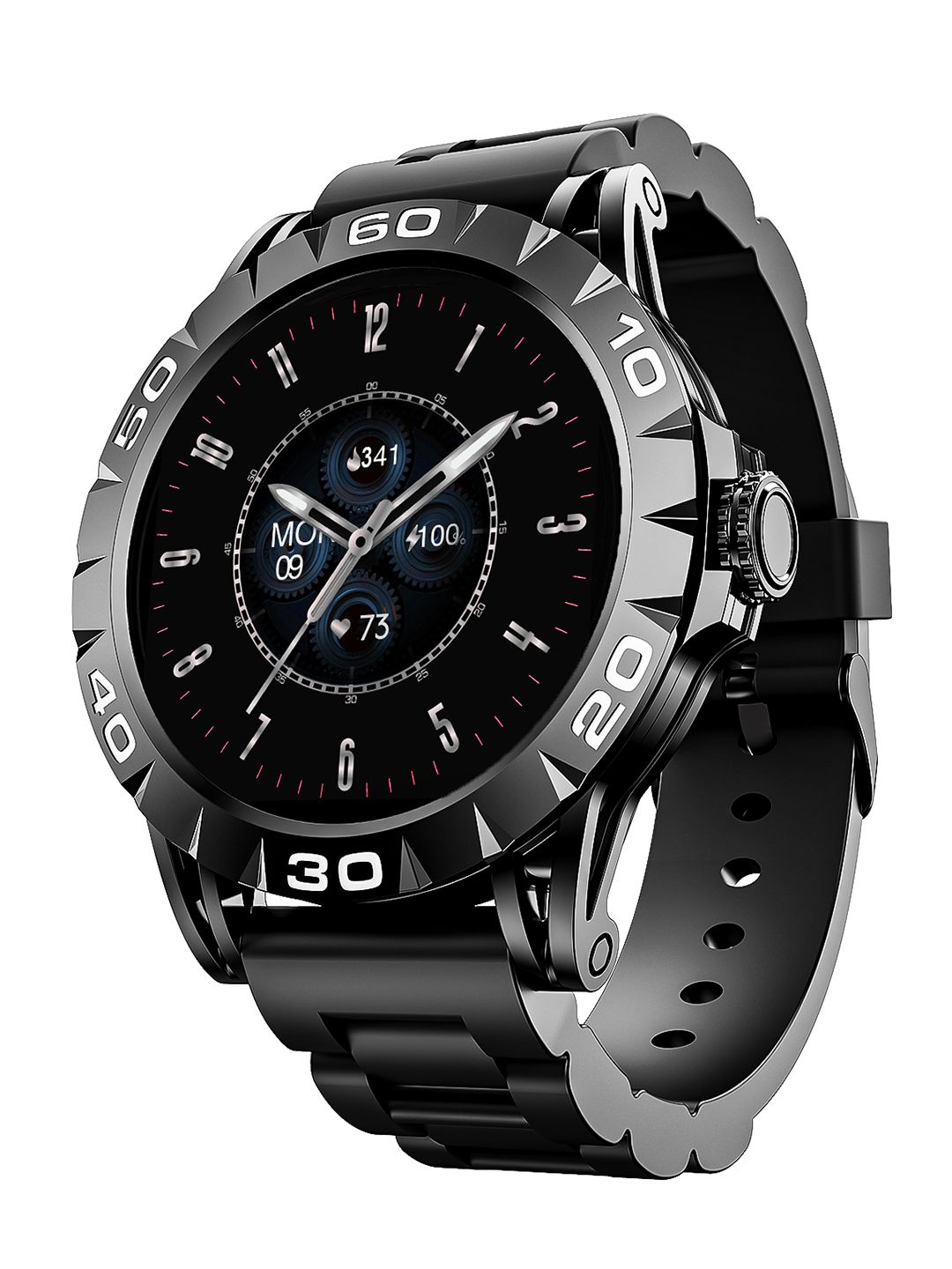 boAt Black Enigma Z30 Smart Watch