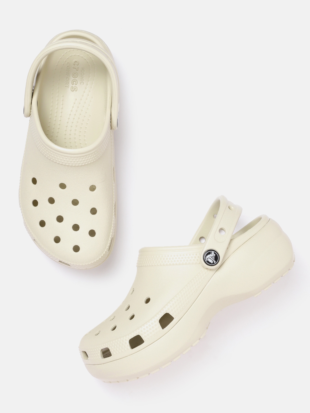 Buy Crocs Women s Classic Platform Clog Flip Flops for Women 16175092 Myntra