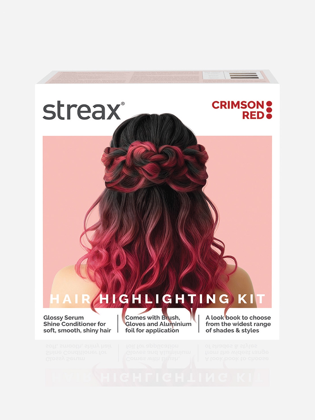 Buy Streax Women DIY Application Hair Highlighting Kit Crimson Red Hair Colour for Women 27131744 Myntra