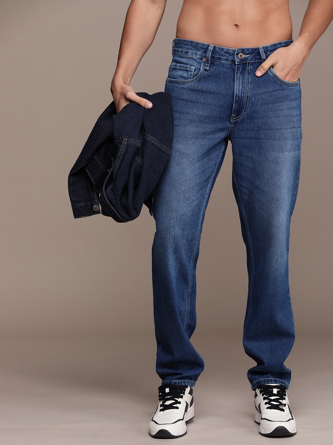 Regular fit jeans for men store