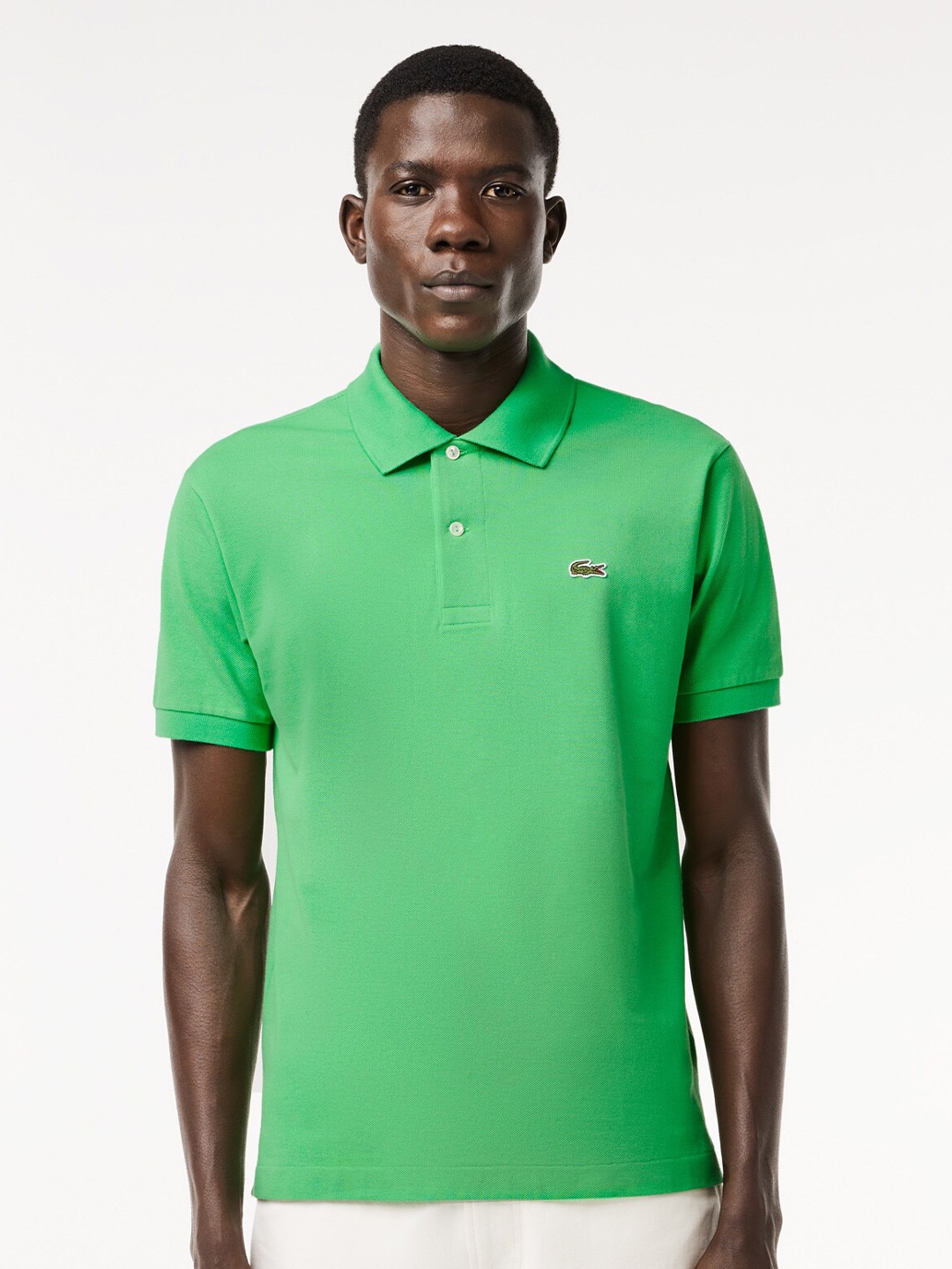 Lacoste collar t shirt store