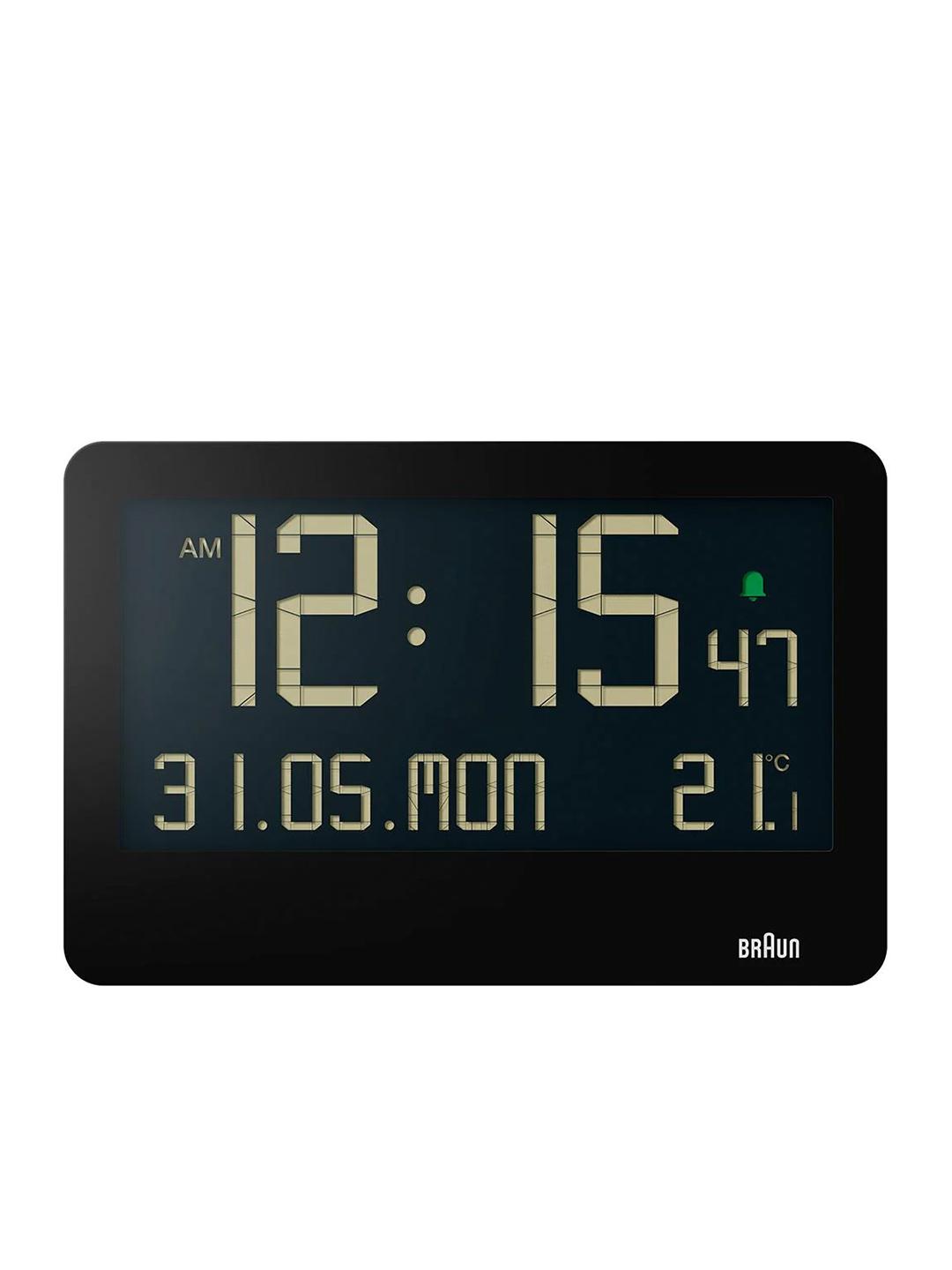 black rectangle clock