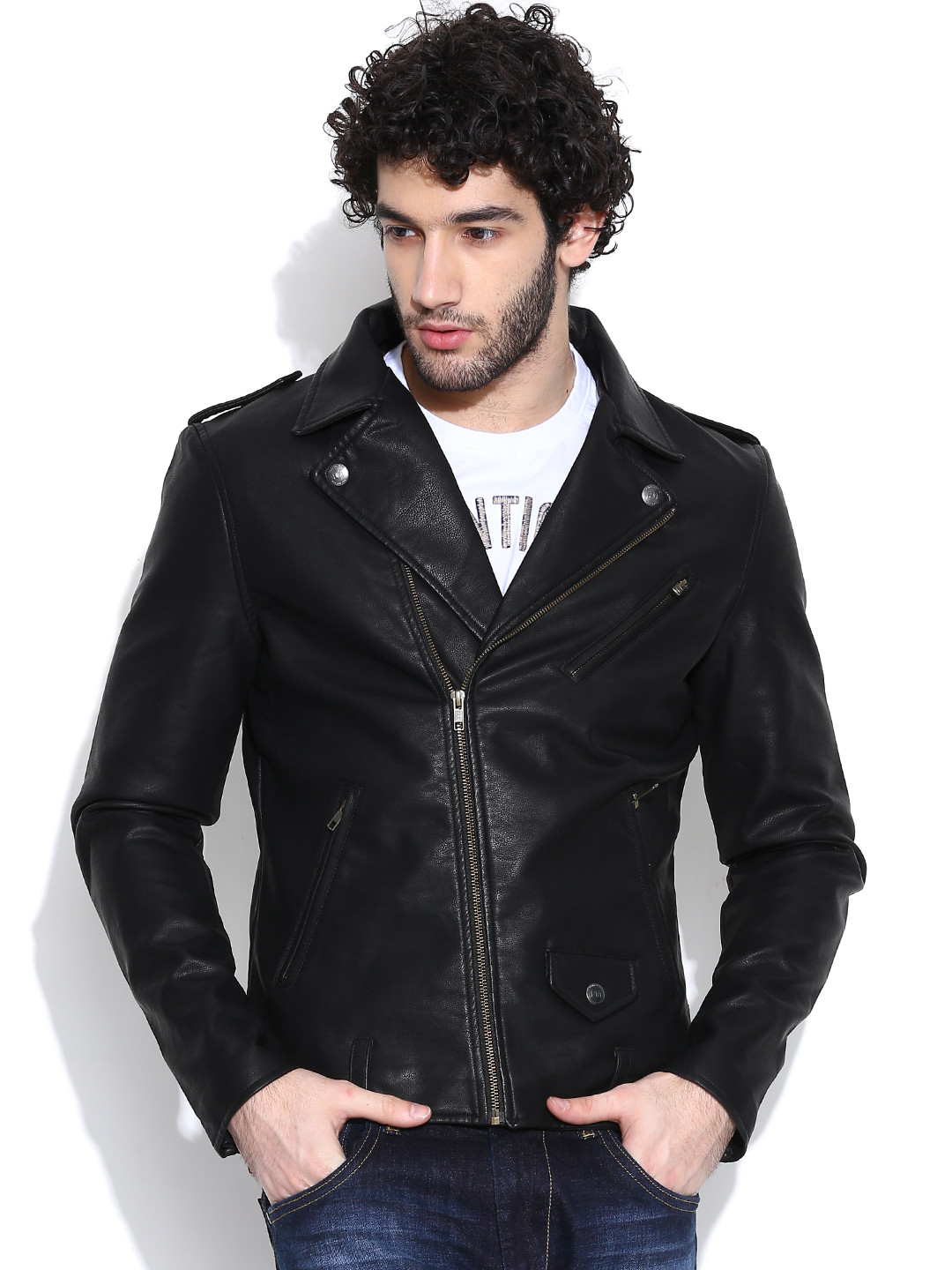 Buy Flying Machine Black Jacket - Jackets for Men 1003724 | Myntra