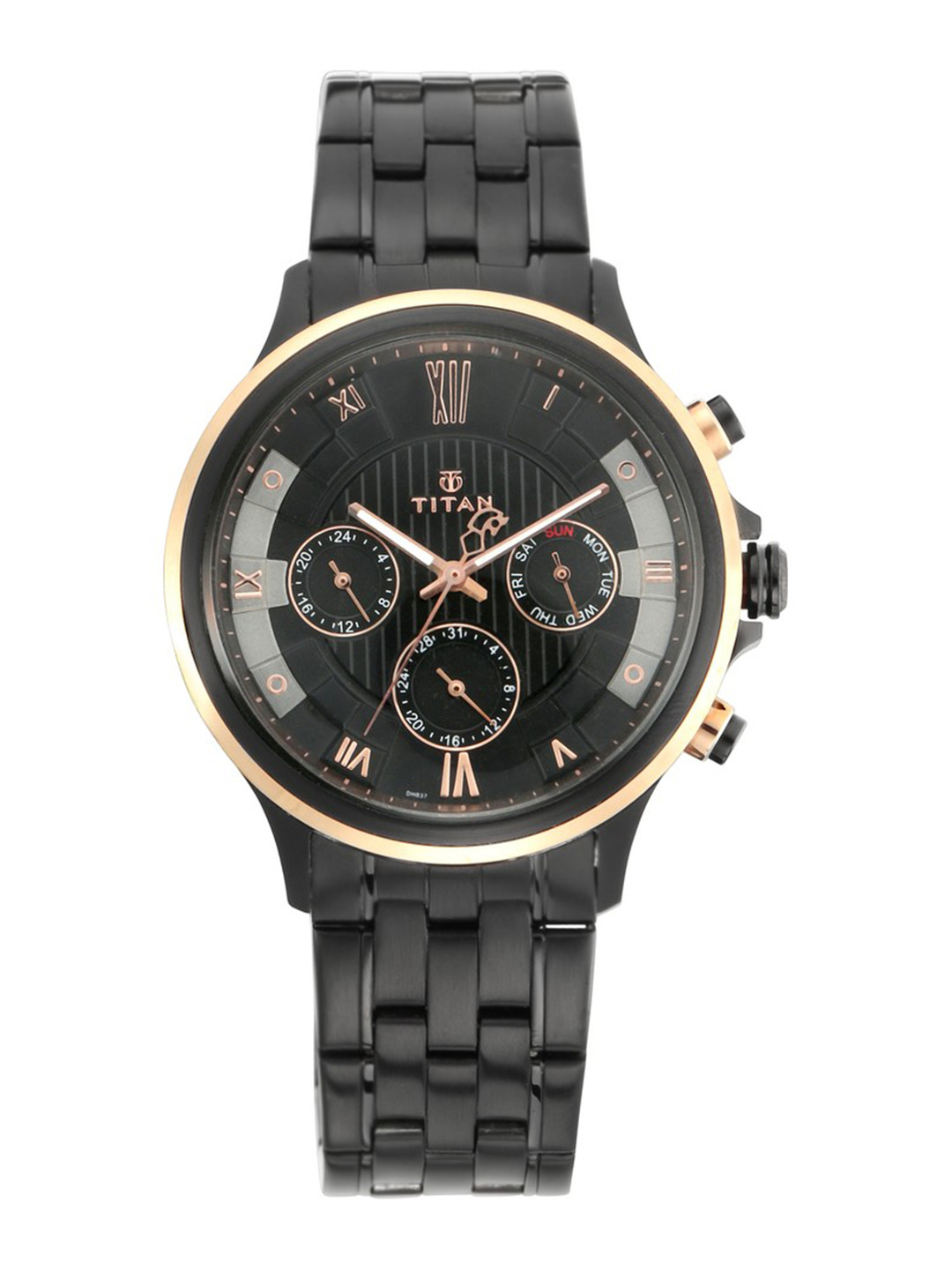 Buy Titan Raga Cocktail Men Black Analogue Watch NL1787KM02 - Watches ...