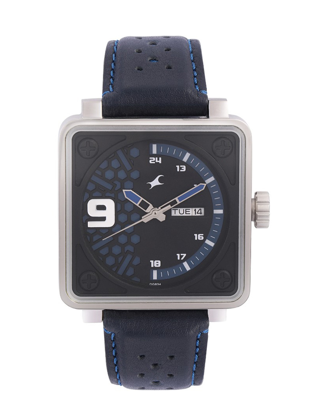 Buy Fastrack Men Blue Analogue Watch 3171SL01 - Watches for Men ...