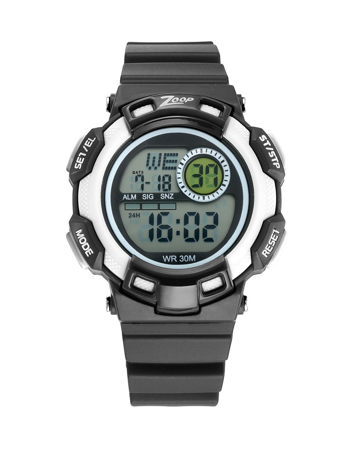 Buy Zoop Kids Unisex Grey Digital Watch 16009PP01 - Watches for Unisex ...